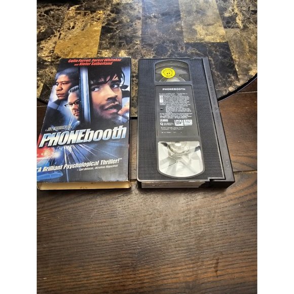 Media | Phone Booth Vhs203 Colin Ferrell Forest Whitaker Kiefer ...
